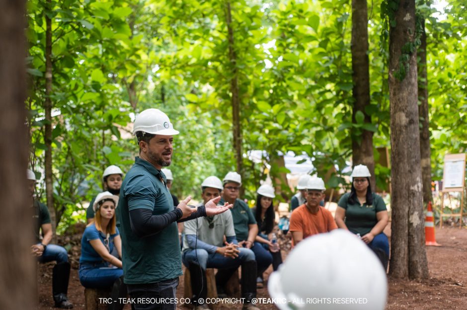 1º Workshop de Inovação aconteceu dentro das florestas de teca da TRC - TRC